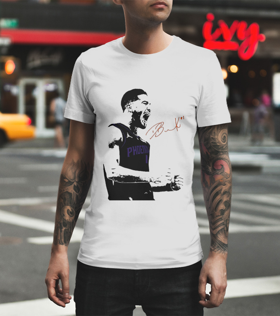 Phoenix Suns Booker Signature Don't Tap T-Shirt