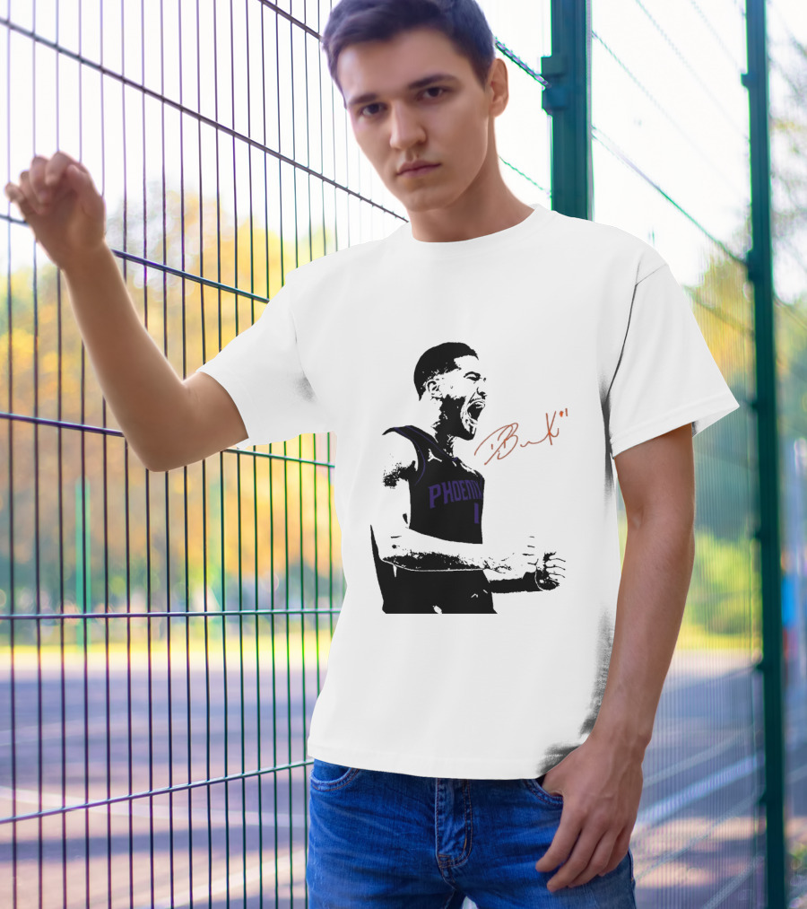 Phoenix Suns Booker Signature Don't Tap T-Shirt