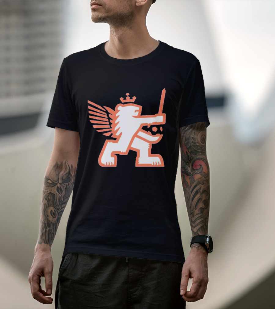 Knifey Lion FC Cincinnati Winged Sword T-Shirt