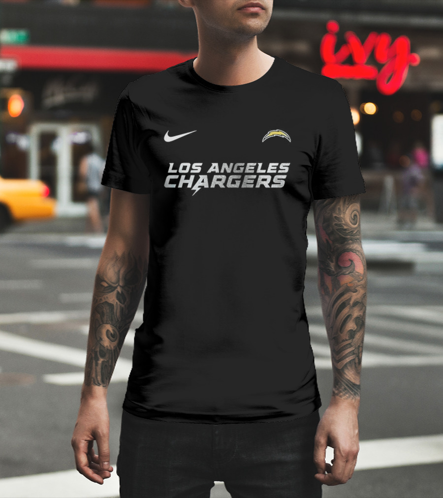 Los Angeles Chargers 2026 Native American Dream Catcher Nike Collaboration T-Shirt