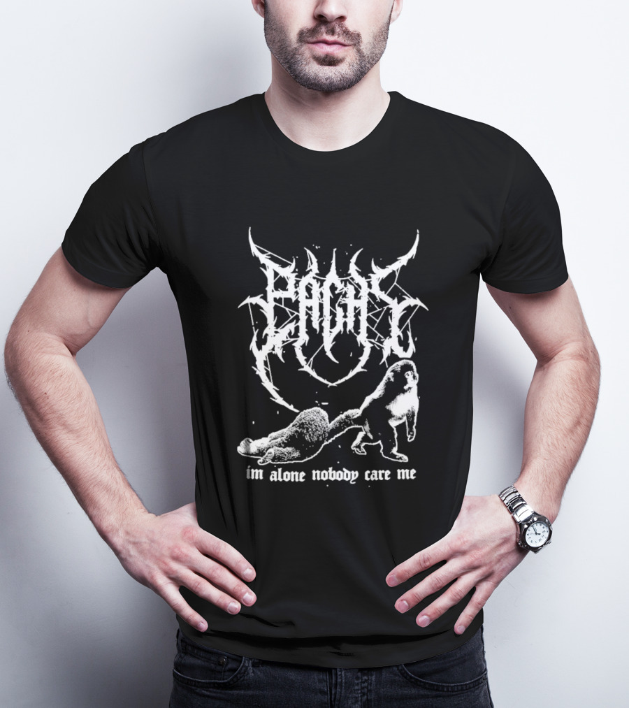 Pachi Metal Im Alone Nobody Care Me T-Shirt