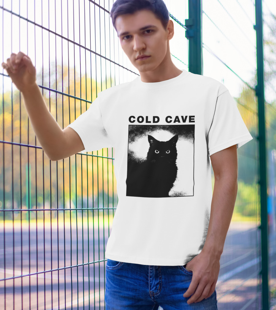 COLD CAVE Cat In Shadow T-Shirt