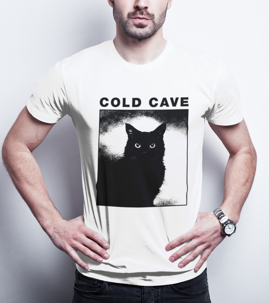 COLD CAVE Cat In Shadow T-Shirt