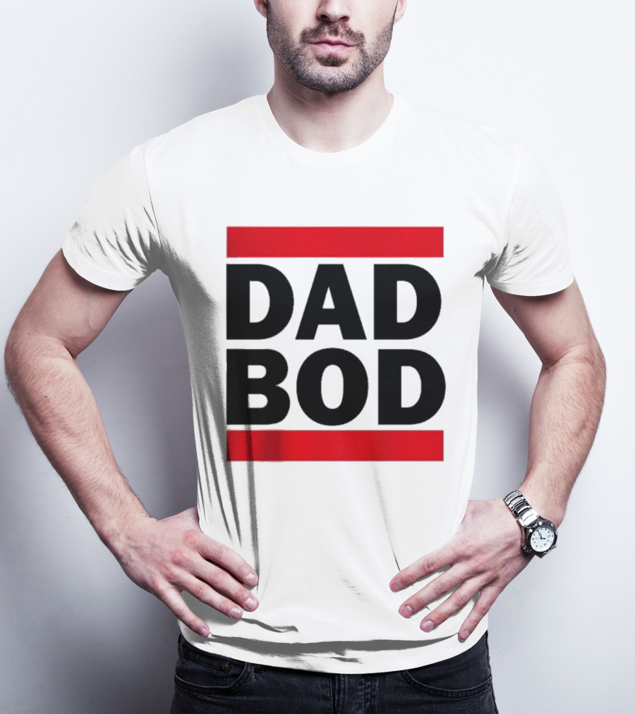 Dad Bod Red Stripes T-Shirt