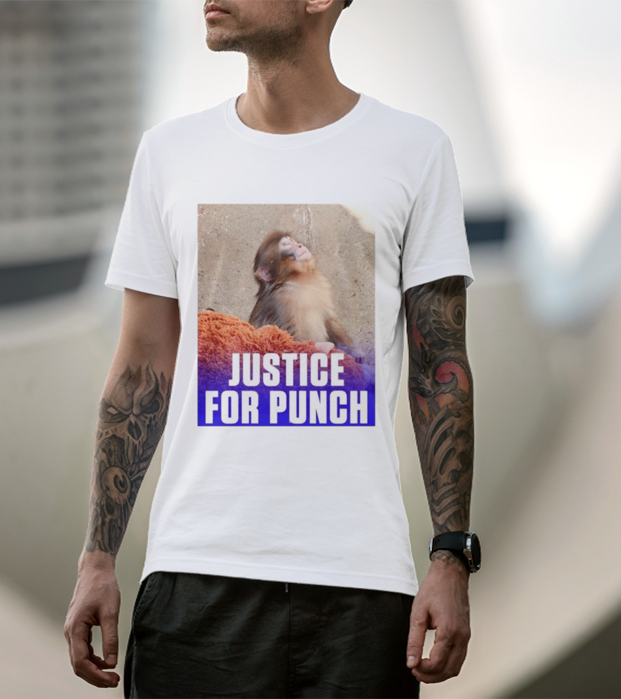 Justice For Punch Monkey T-Shirt