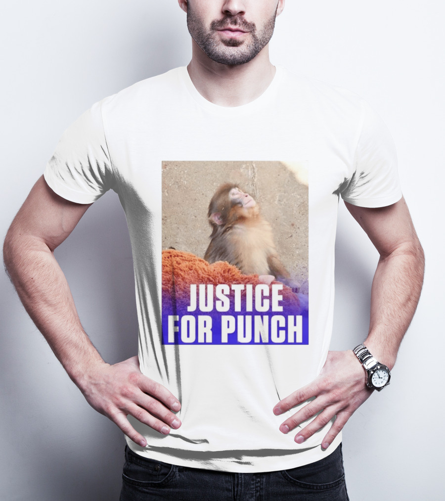 Justice For Punch Monkey T-Shirt