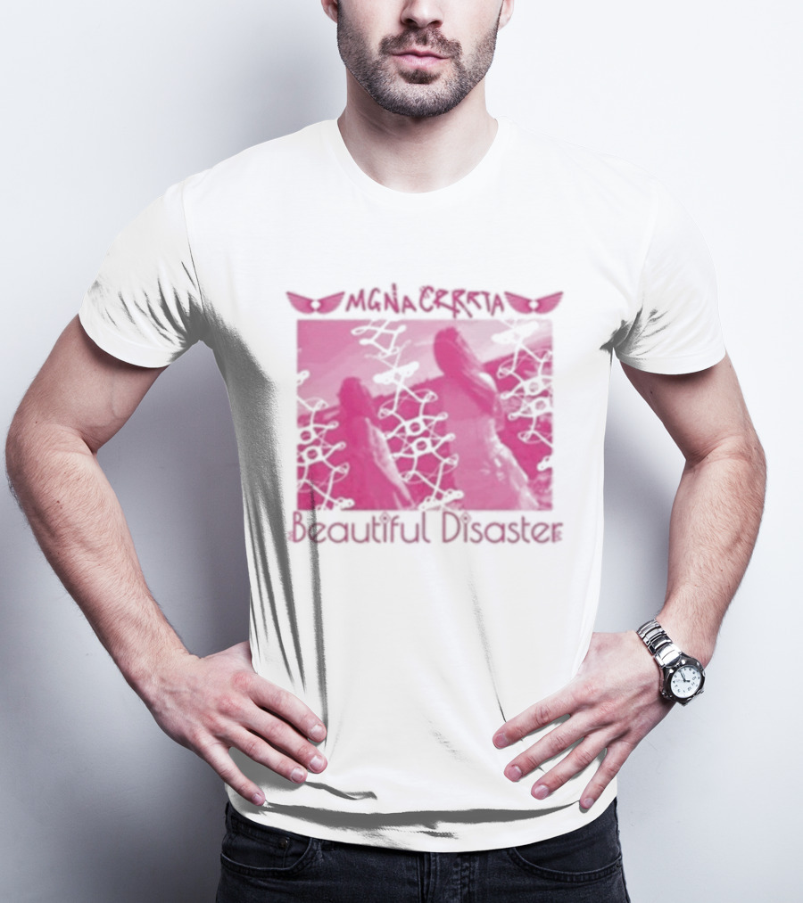 MGNA Crrrta Beautiful Disaster Butterflies T-Shirt