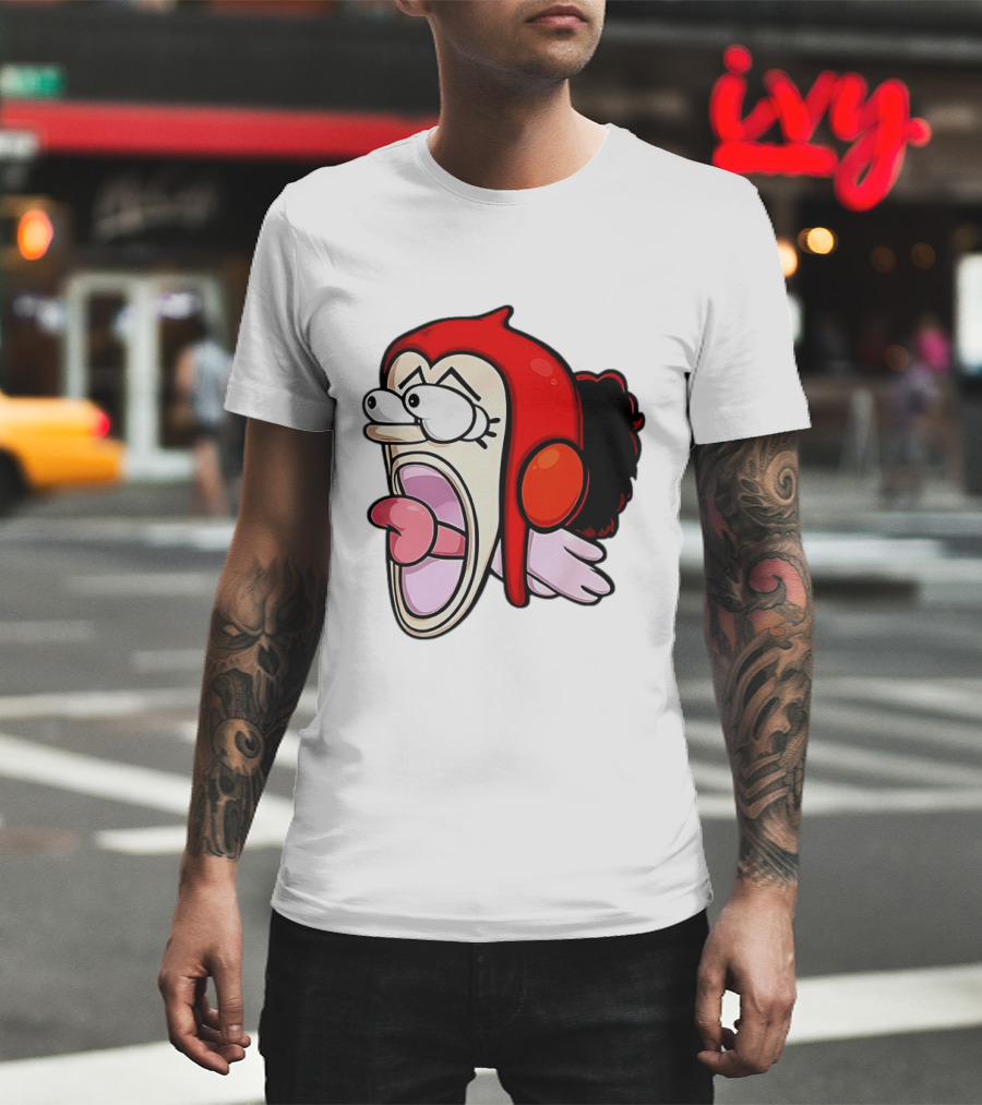 Usopp Sogeking Shout Expression Digital Drawing T-Shirt