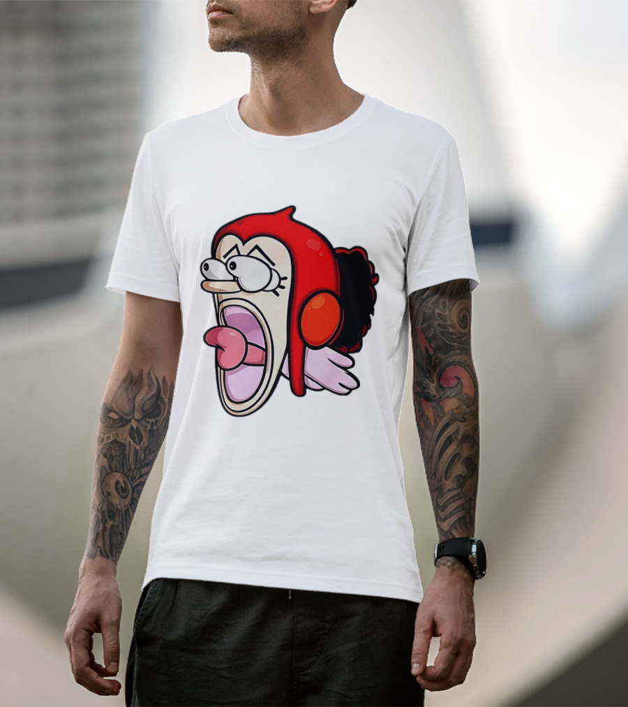 Usopp Sogeking Shout Expression Digital Drawing T-Shirt