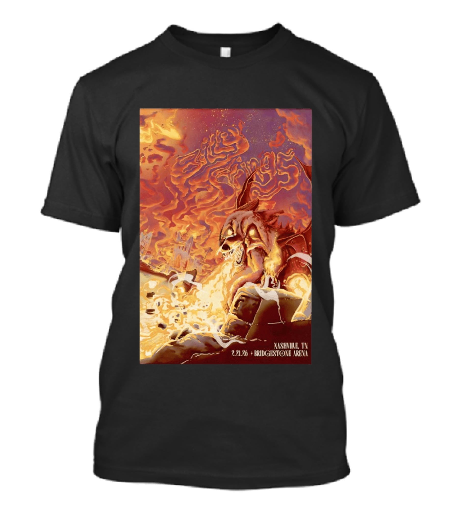 Billy Strings 2.21.26 Bridgestone Arena Nashville TN T-Shirt
