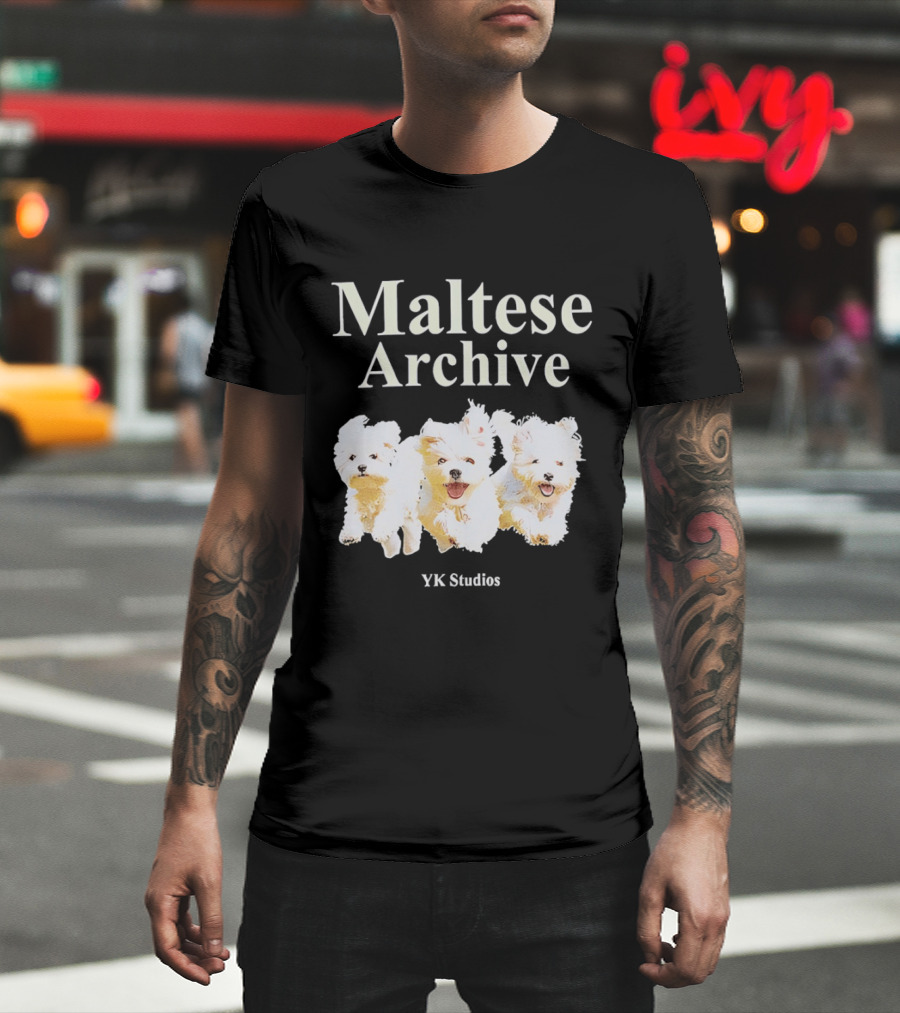Maltese Archive YK Studios Playful Trio T-Shirt