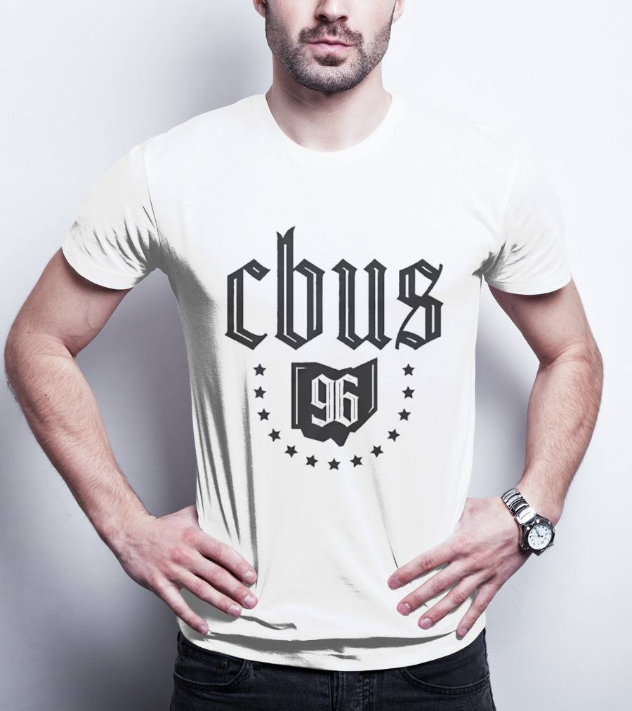Cbus 96 Gothic Stars Ohio Shield T-Shirt