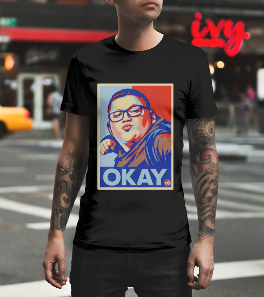 Okay Meme Style Reddit T-Shirt