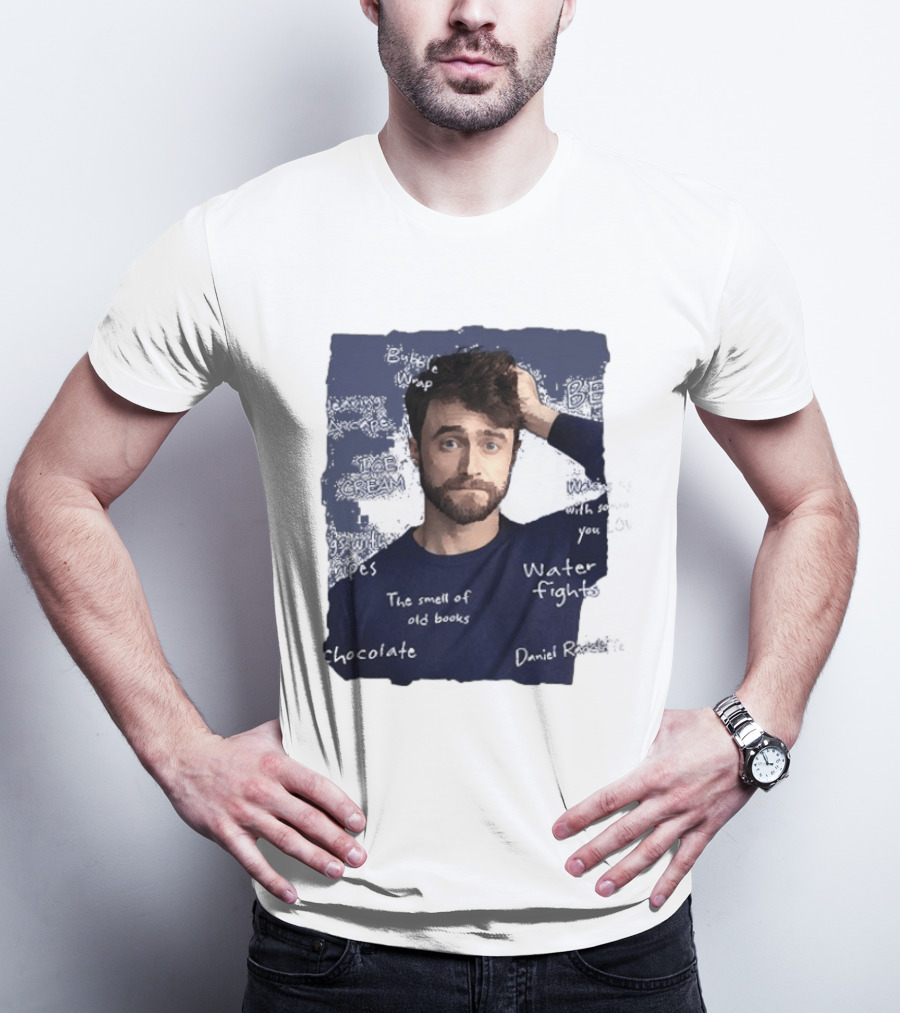 Bubble Wrap Beside Water Fights Ice Cream Chocolate The Smell Of Old Books Daniel T-Shirt