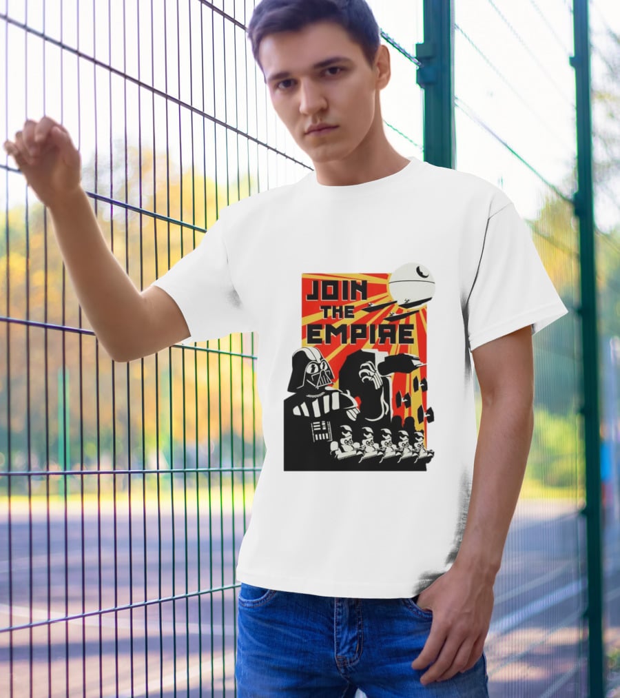 Join The Empire Propaganda Galactic Battle Recruitment T-Shirt