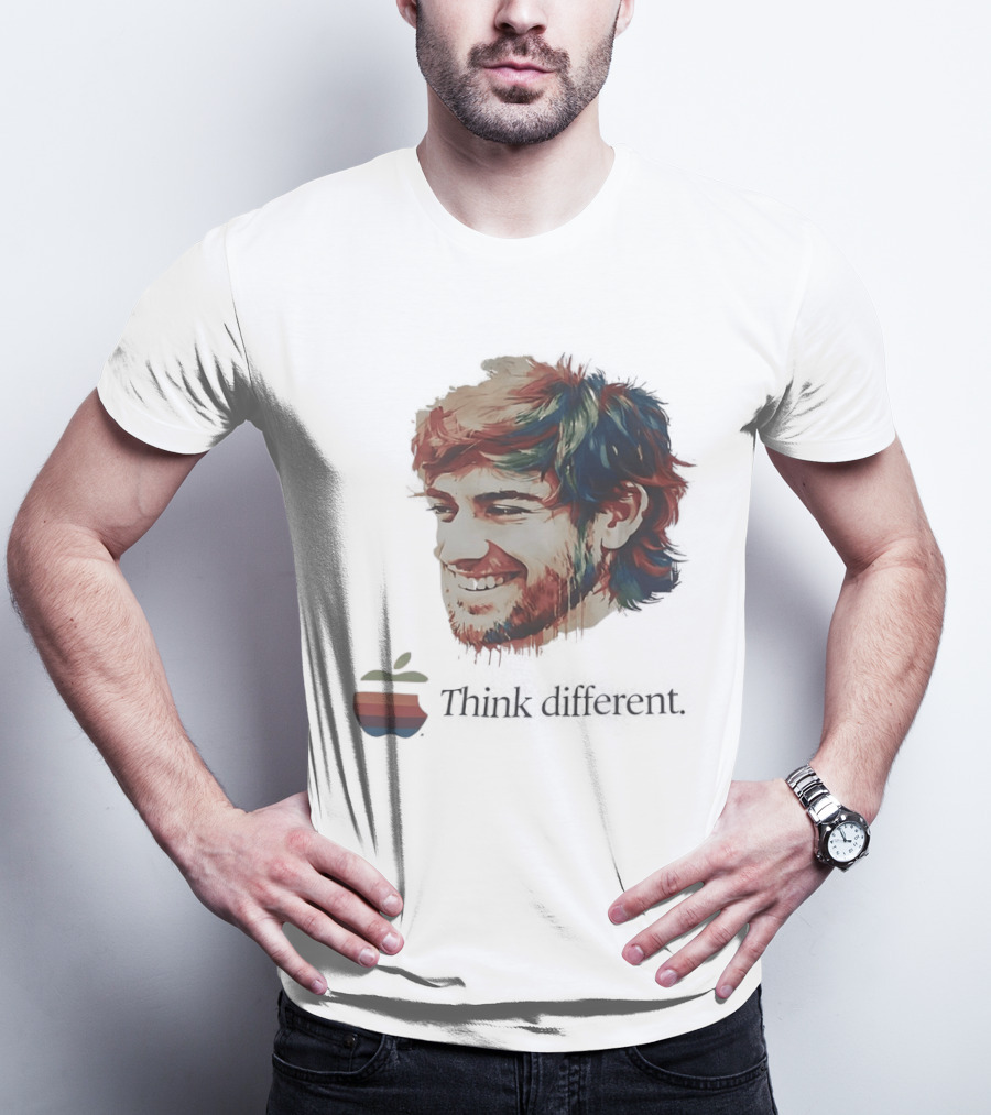 Apple Think Different Multicolored T-Shirt