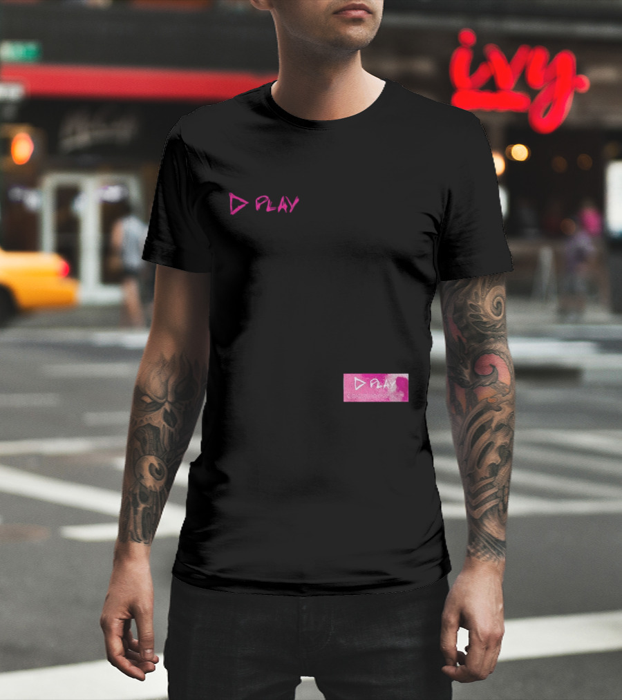 Ed Sheeran Loop Tour 2026 Play Pink T-Shirt