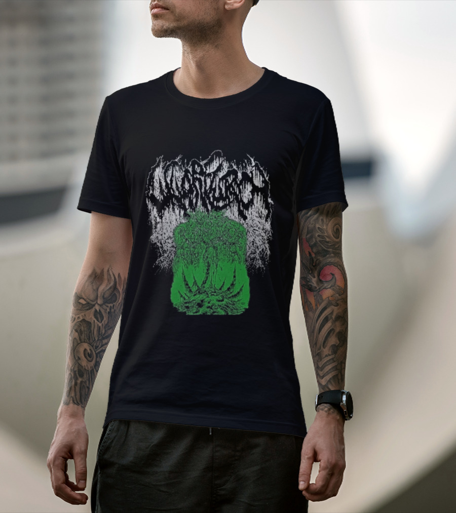 Ultrawharftimate Wharflurch Green Flame T-Shirt