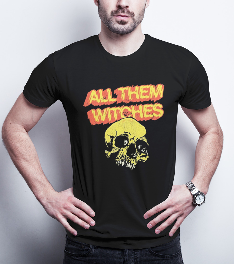 All Them Witches Skull Punk Bold Graphic 2026 T-Shirt
