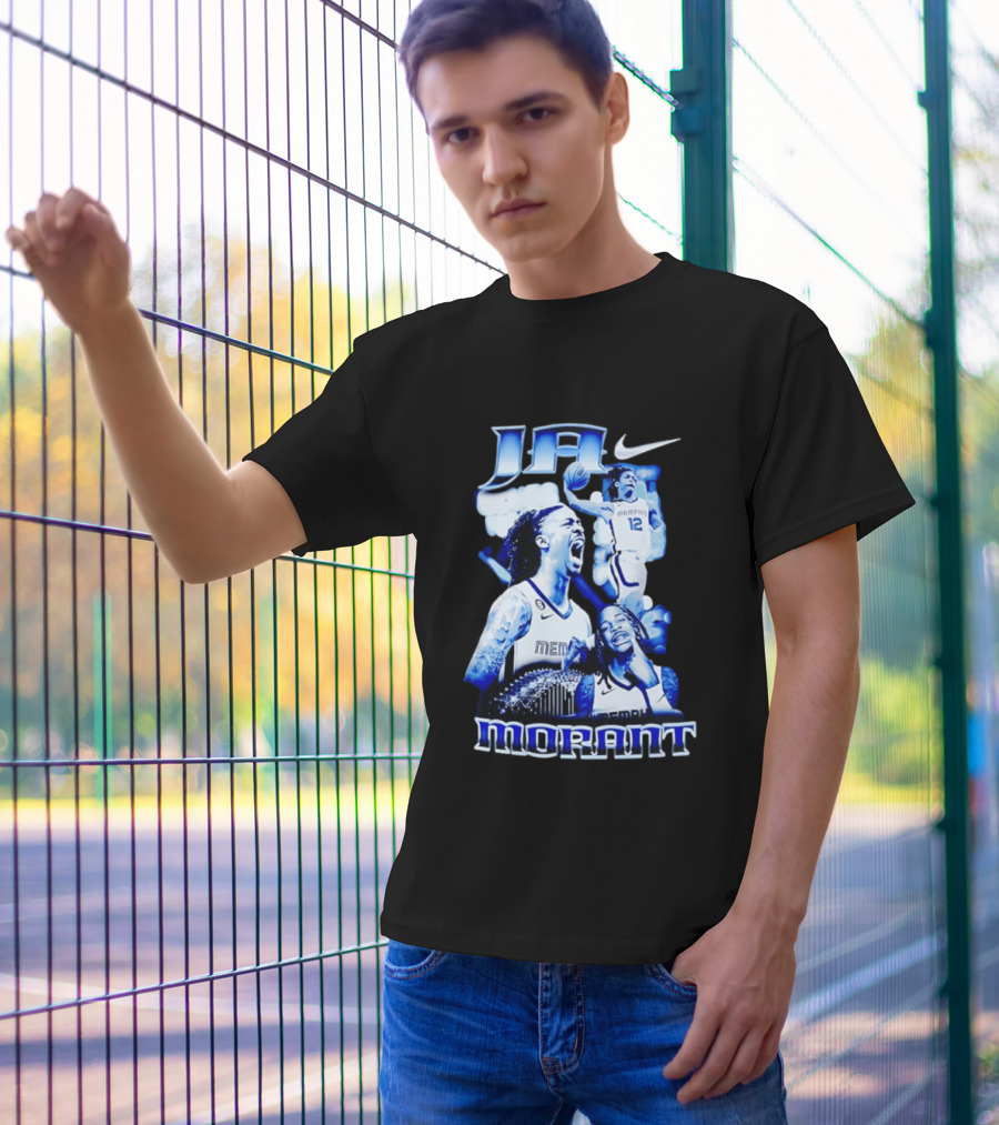 Ja Morant Memphis NBA All Star Highlights Nike Grizzlies T-Shirt