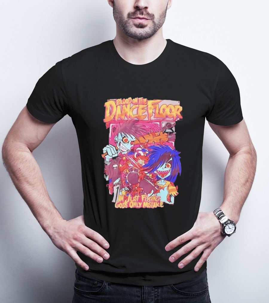 Blood On The Dance Floor I'm Just Fixing God's Only Mistake Zombie Chainsaw T-Shirt