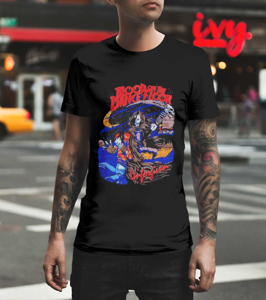 Blood On The Dance Floor Unforgiven Halloween Horror Comic T-Shirt