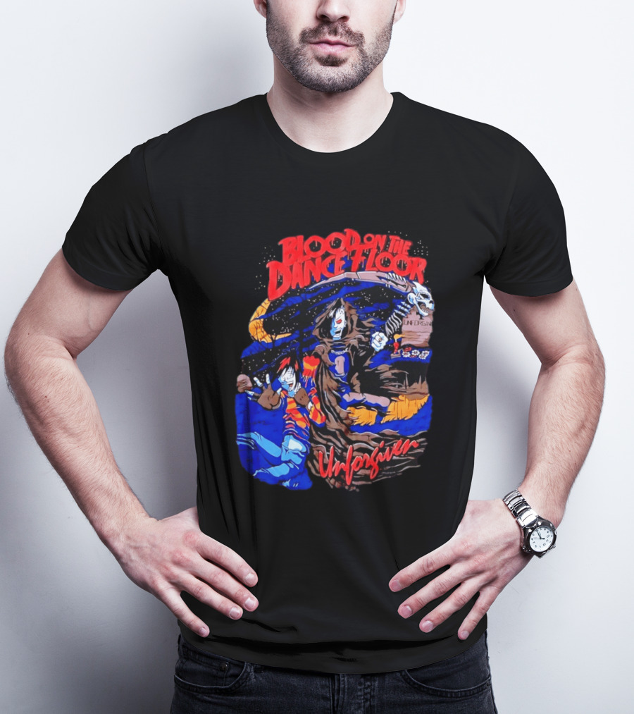 Blood On The Dance Floor Unforgiven Halloween Horror Comic T-Shirt