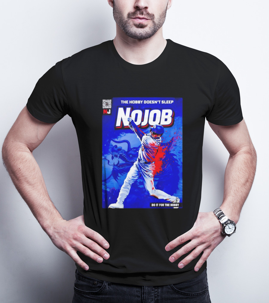 Shohei Ohtani Nojob The Hobby Doesn't Sleep Do It For The Hobby Baseball Dragon T-Shirt