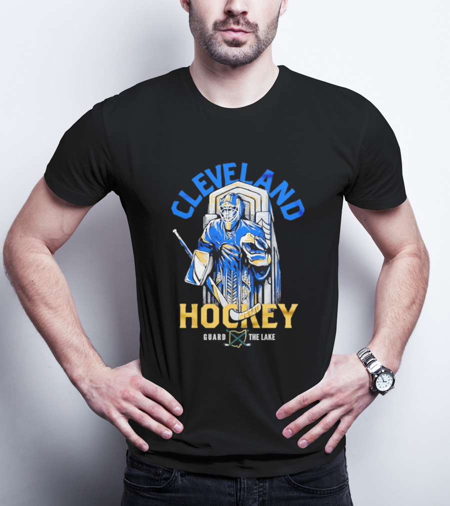Cleveland Hockey Monsters Guard The Lake T-Shirt