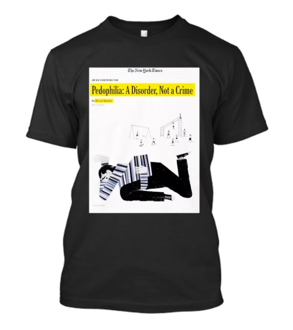 Musk And Lee Respond To 2014 New York Times Op Ed On Pedophilia As Disorder T-Shirt