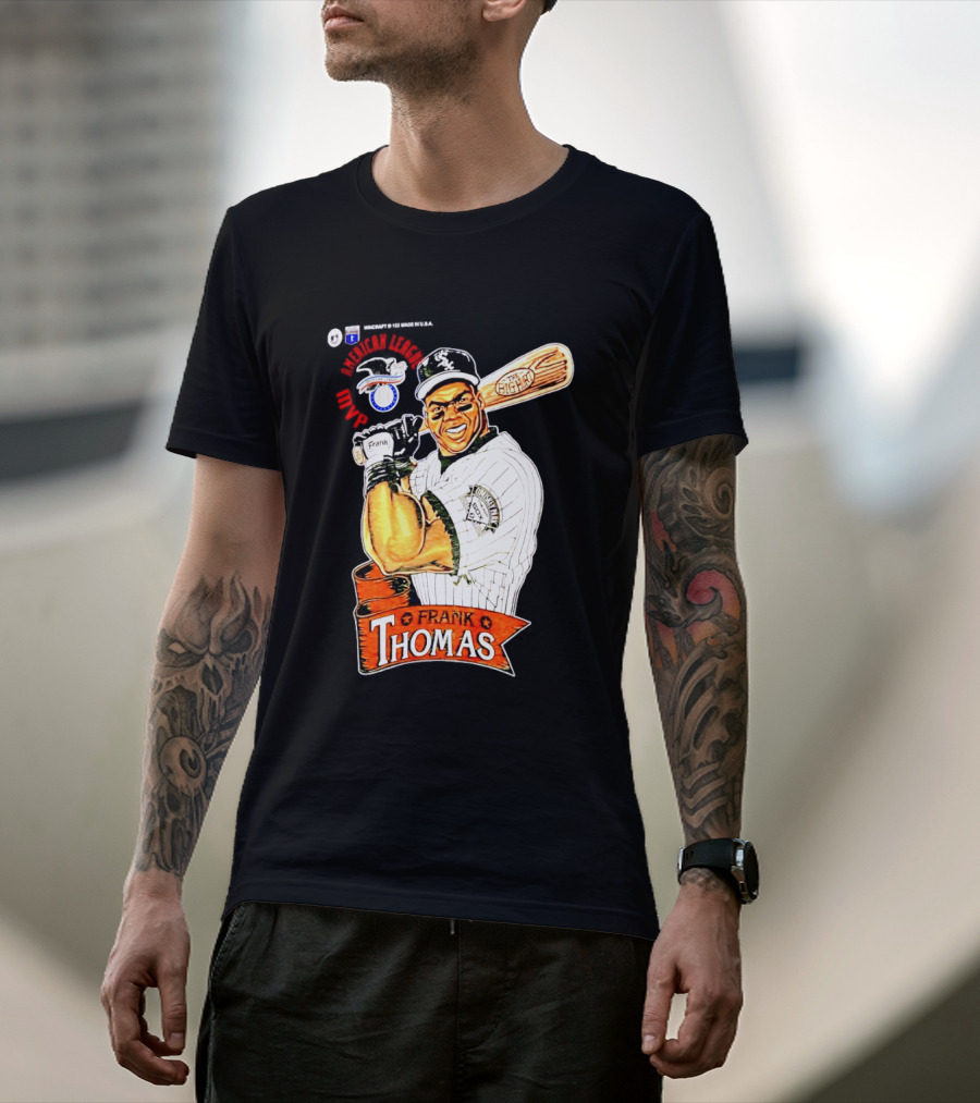 Frank Thomas Chicago White Sox MVP The Big Hurt Baseball Legend T-Shirt