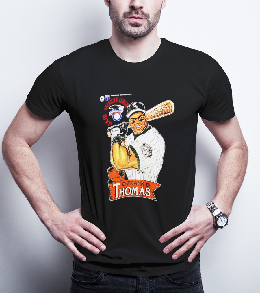 Frank Thomas Chicago White Sox MVP The Big Hurt Baseball Legend T-Shirt