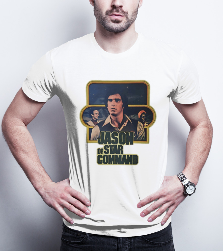 Jason Of Star Command Retro Sci Fi Series Iconic Ensemble T-Shirt