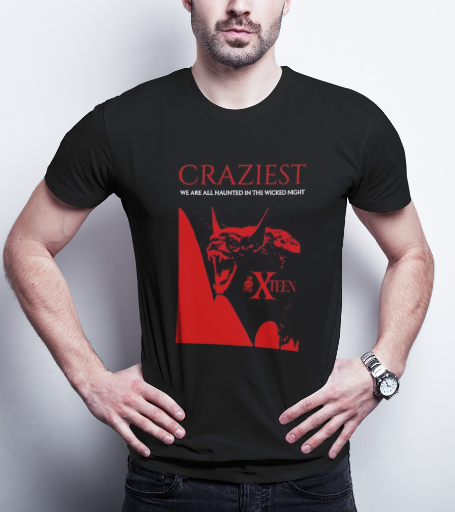 Craziest We Are All Haunted In The Wicked Night Xteen Devil T-Shirt