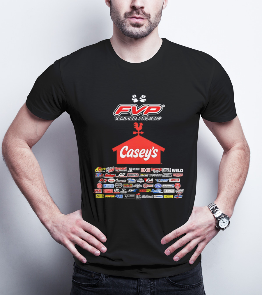 FVP Verified Proven Casey's Racing Performance Brands T-Shirt