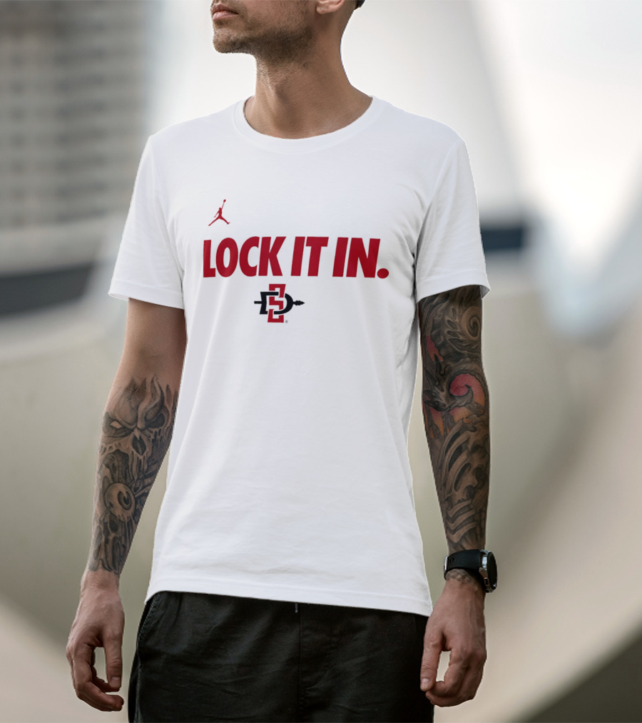 San Diego State Aztecs Lock It In Jumpman T-Shirt