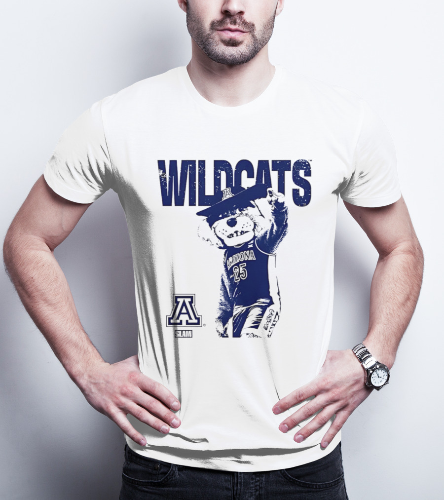 Arizona Wildcats Slam Mascot Spirit T-Shirt