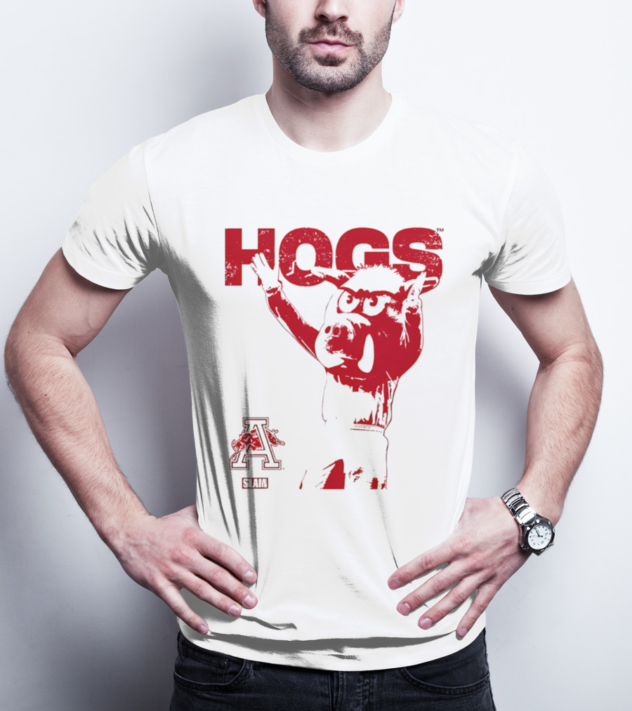 Arkansas Hogs Slam A Mode T-Shirt