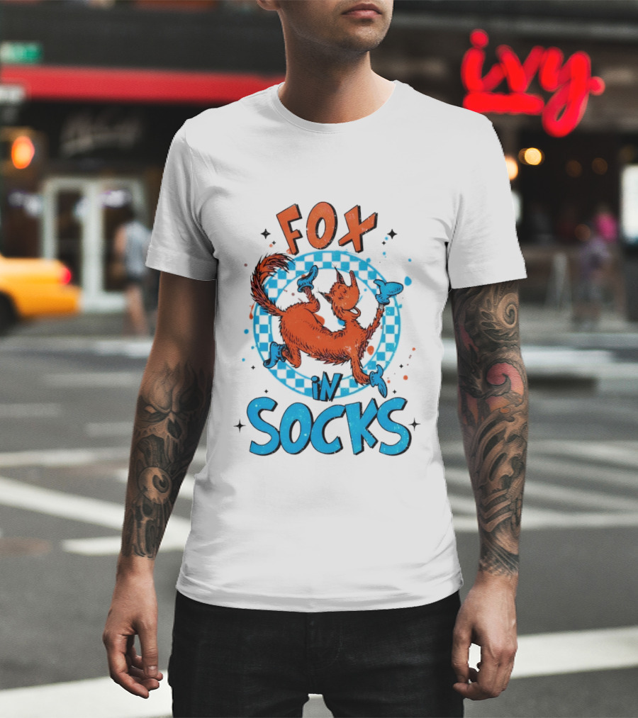 Fox In Socks Dr Seuss T-Shirt
