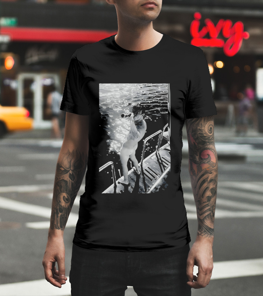 Yungblud Naked And Jumping Into Water Scene T-Shirt
