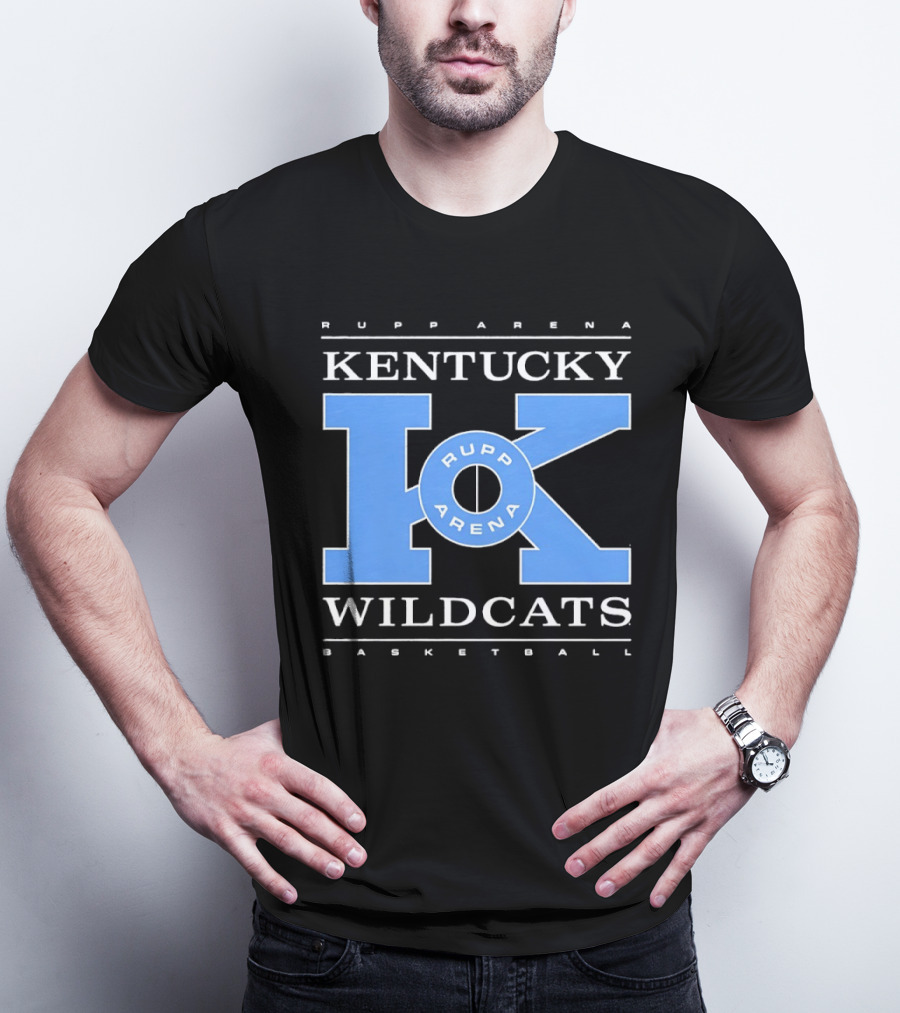 Rupp Arena Kentucky Wildcats Basketball Big K T-Shirt