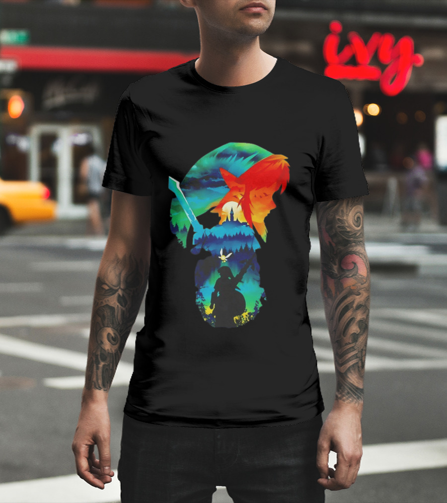 The Legend Of Zelda Link Hero Of Hyrule Adventure T-Shirt