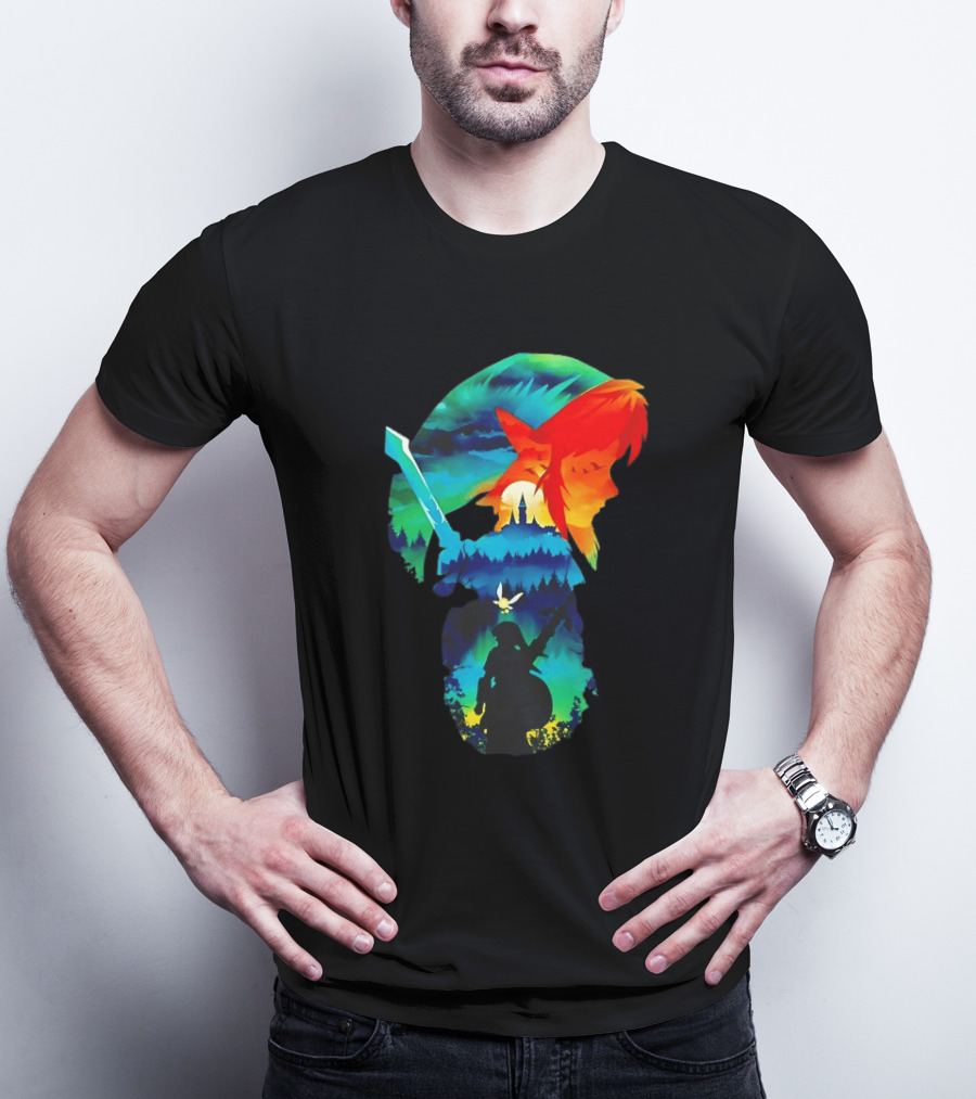 The Legend Of Zelda Link Hero Of Hyrule Adventure T-Shirt