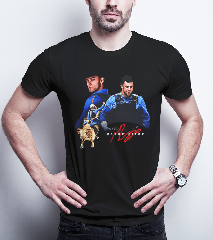 Marco Rizzo Bull Rider Champion Moment T-Shirt