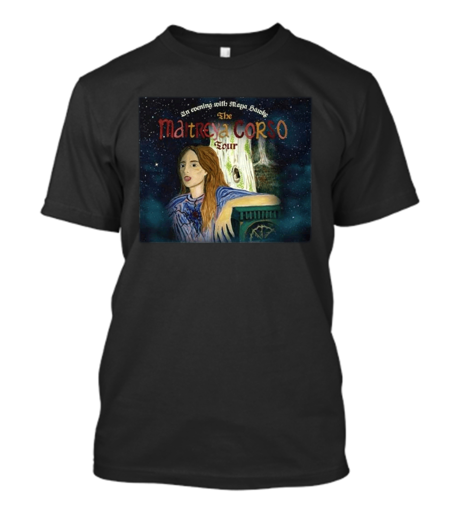 An Evening With Maya Hawke The Maitreya Corso Tour 2026 Dates T-Shirt