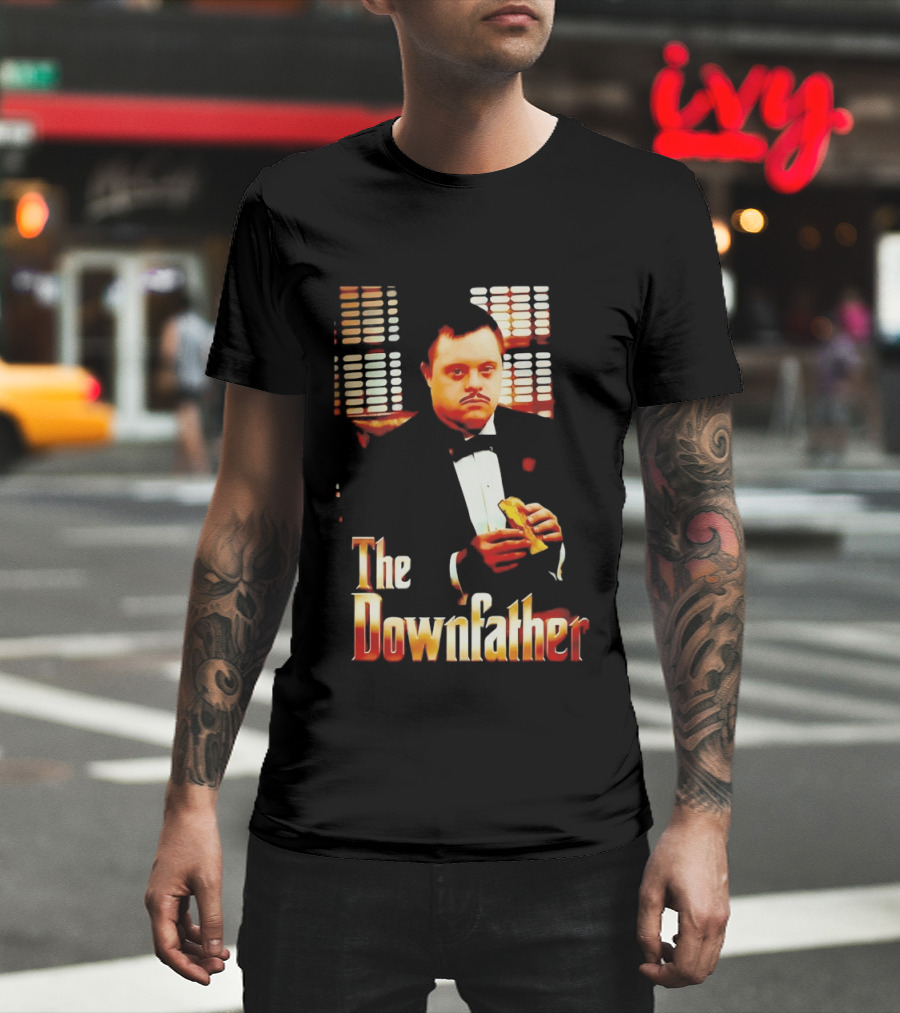 The Downfather Iconic Mafia Movie T-Shirt