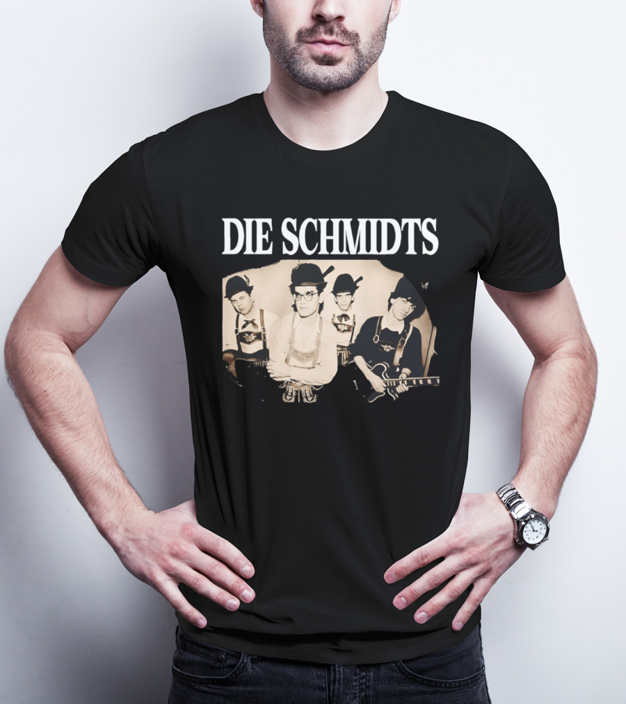 Die Schmidts Oktoberfest Band Bavarian Attire T-Shirt