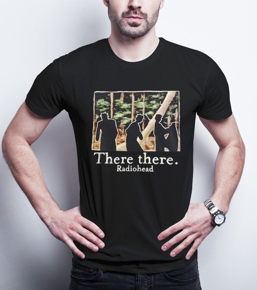 There There Radiohead Silhouettes Forest T-Shirt