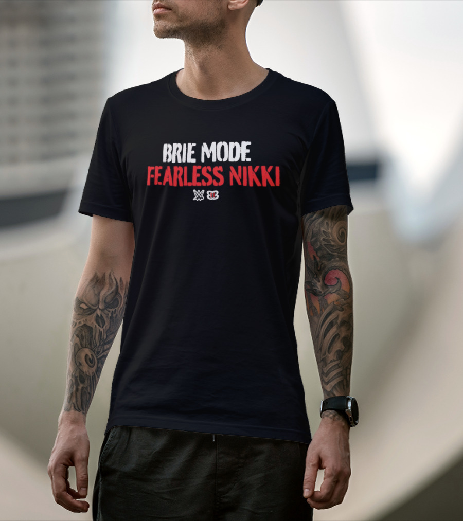 Brie Mode Fearless Nikki WWE Legends Fan Favorite T-Shirt