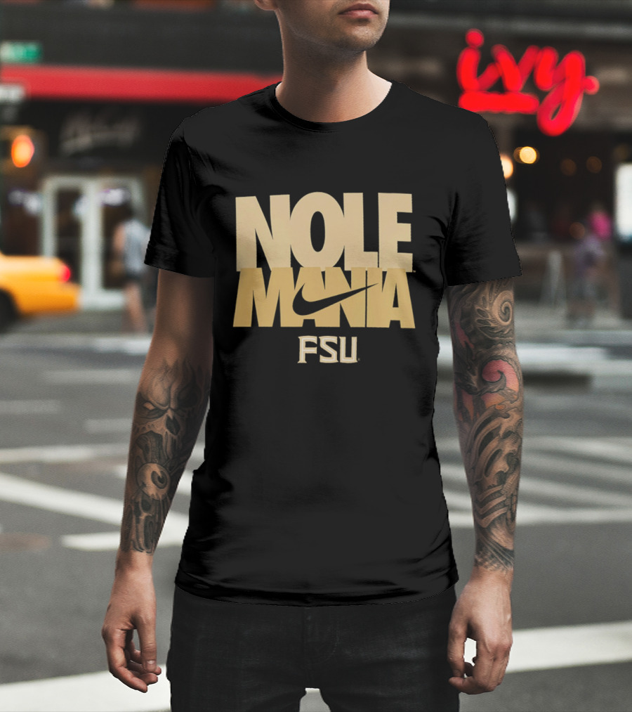 Nole Mania FSU Nike Florida State Seminoles T-Shirt